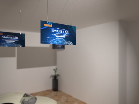 Unifitting Cable Wire Ceiling Hanging Signage Display System (CF9)